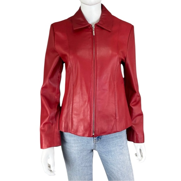 Juliet Michelle by ADLER | Jackets & Coats | Adler Red Lamb Leather ...